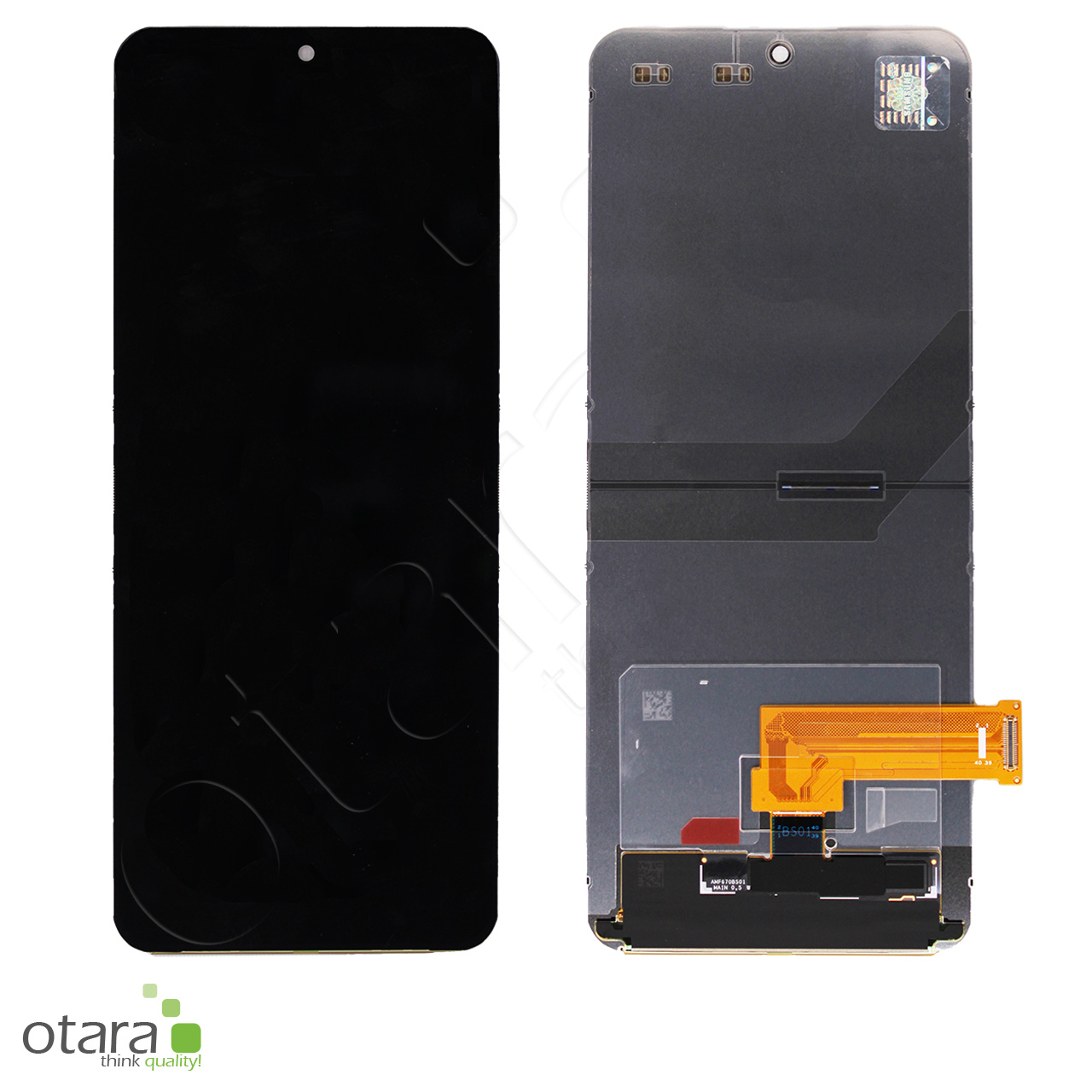 Display (Haupt) (NO FRAME) Samsung Galaxy Z Flip 4 (F721B), Serviceware ...
