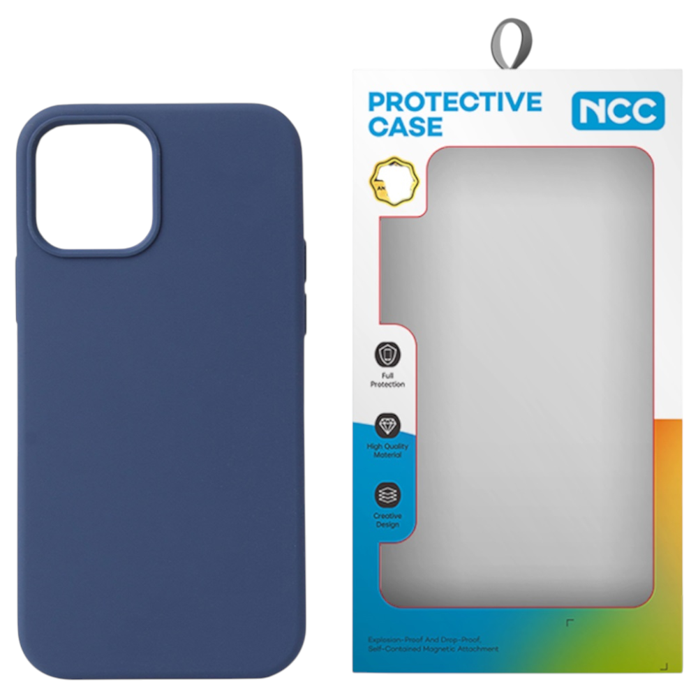 Schutzhülle NCC CA001 Silicone Color Case iPhone 14, blue (Retail ...