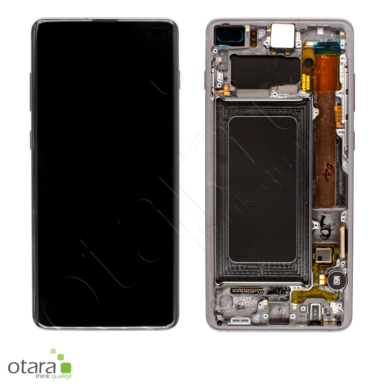 Displayeinheit Samsung Galaxy S10 Plus (G975F), prism/ceramic black ...