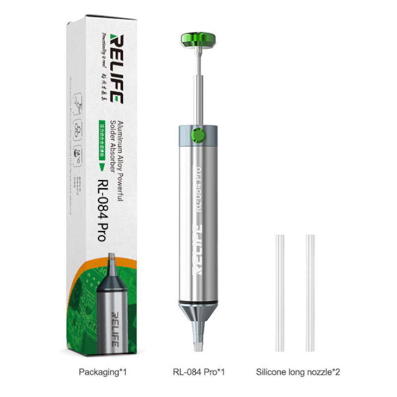 Removal Tool/Tin Remover Desoldering Gun RELIFE RL-084 Pro, silver | W ...
