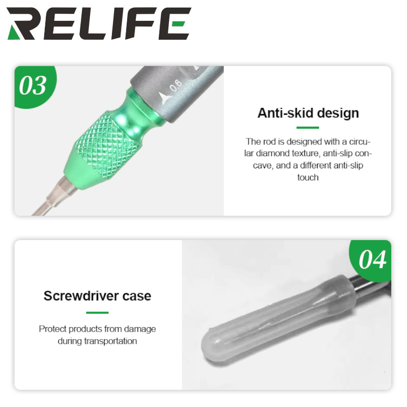 Schraubendreher 2D Torque RELIFE RL-724 Phillips Kreuz PH000 1,5 (black ...